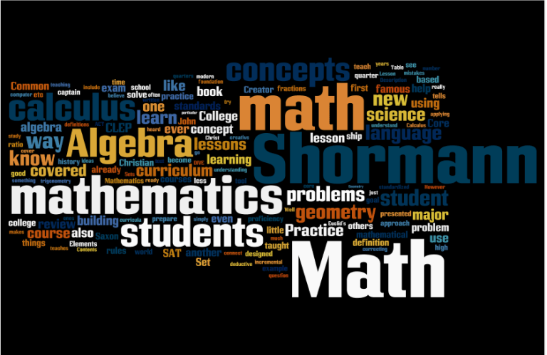 Shormann Math, Algebra 1 Overview – Studying His Word and His Works